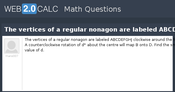 Regular Nonagon