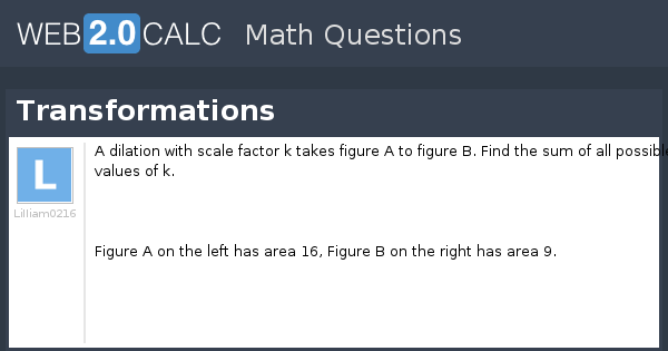 View question - Transformations
