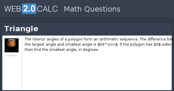 View question - Triangle