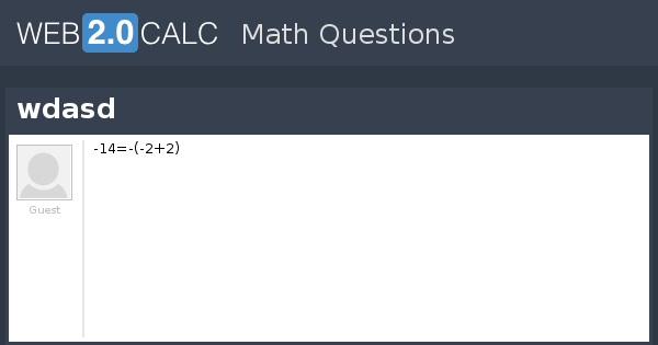 View question - wdasd